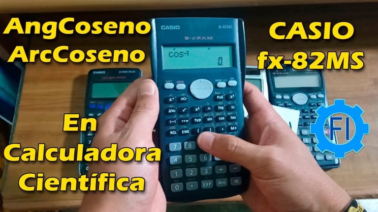 Guía Paso a Paso: Cómo Poner Arcoseno en una Calculadora | Actualizado ...